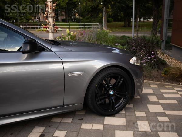 Grey BMW 550 2013 in Liepaja, with an engine capacity of 3.00 L and mileage of 187 thousand km for 14500 €, photo 7 on AUTOMOTO.COM.LV