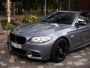 Grey BMW 550 2013 in Liepaja, with an engine capacity of 3.00 L and mileage of 187 thousand km for 14500 €, photo 9 on AUTOMOTO.COM.LV