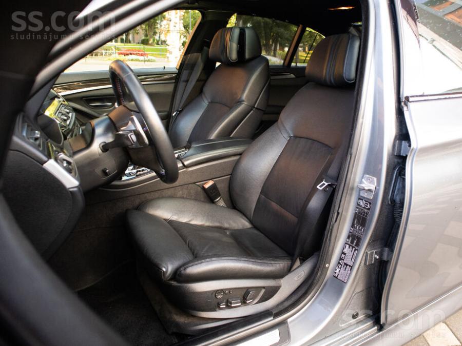 Grey BMW 550 2013 in Liepaja, with an engine capacity of 3.00 L and mileage of 187 thousand km for 14500 €, photo 18 on AUTOMOTO.COM.LV