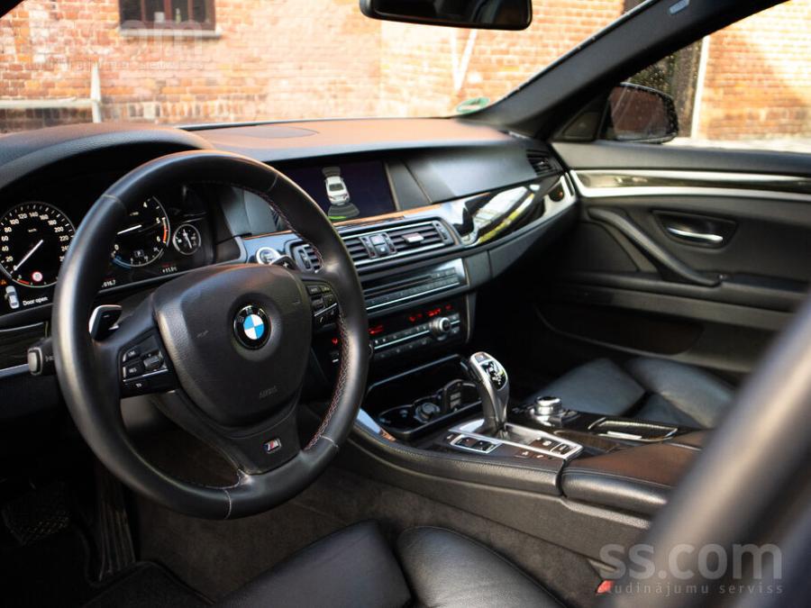 Grey BMW 550 2013 in Liepaja, with an engine capacity of 3.00 L and mileage of 187 thousand km for 14500 €, photo 19 on AUTOMOTO.COM.LV