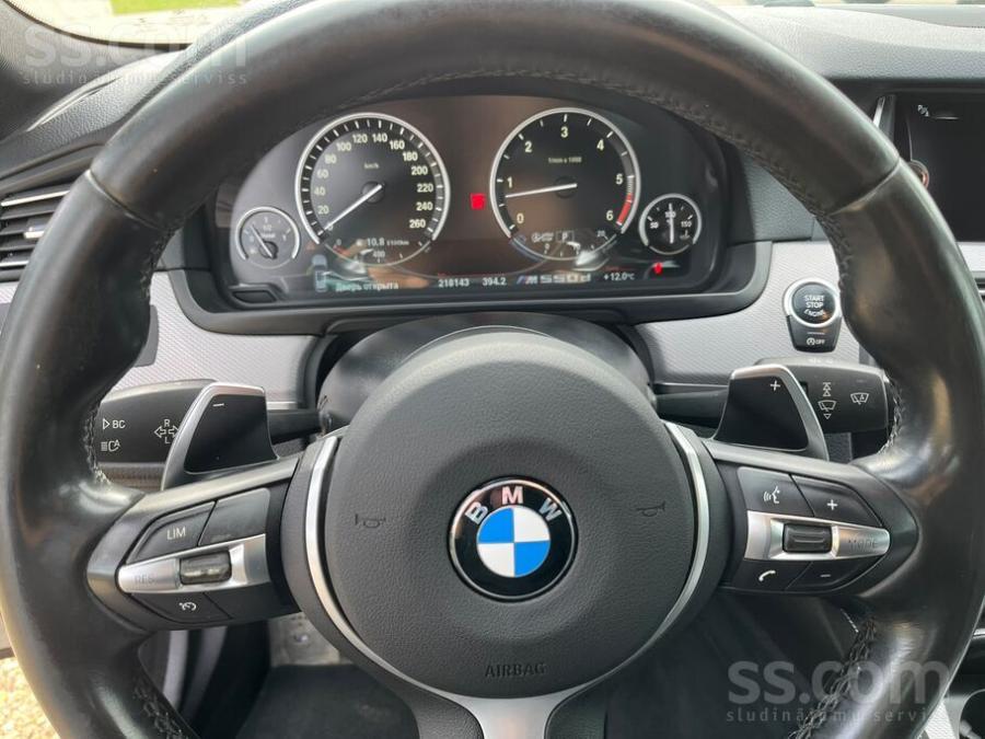 Pelēks BMW 550 2015 Rīga, ar dzinēja tilpumu 3.00 L un nobraukumu 218 tūkst. km par 16500 €, foto 8 vietnē AUTOMOTO.COM.LV