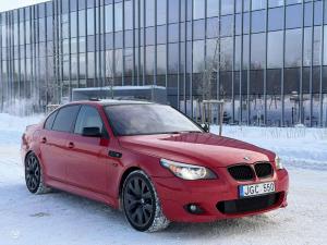 Red BMW 550 2008 in Vilnius, with an engine capacity of 4.80 L and mileage of 270 thousand km for 7500 €, photo  on AUTOMOTO.COM.LV