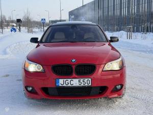 Red BMW 550 2008 in Vilnius, with an engine capacity of 4.80 L and mileage of 270 thousand km for 7500 €, photo 5 on AUTOMOTO.COM.LV