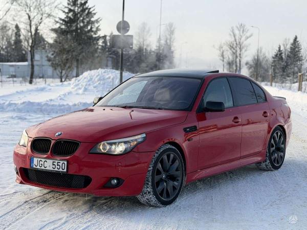 Red BMW 550 2008 in Vilnius, with an engine capacity of 4.80 L and mileage of 270 thousand km for 7500 €, photo 8 on AUTOMOTO.COM.LV