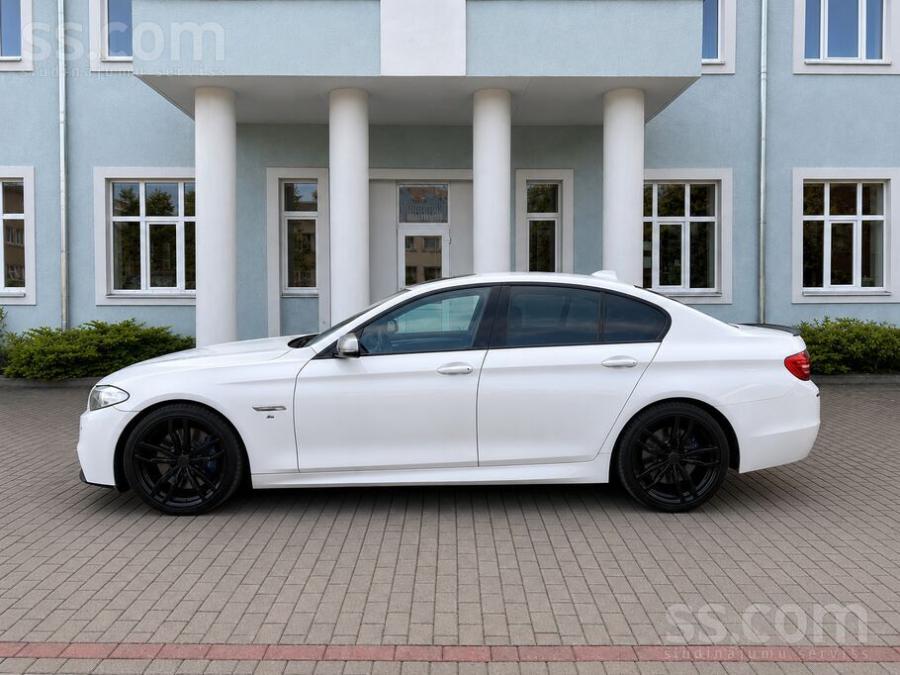 White BMW 550 2012 in Valka, with an engine capacity of 3.00 L and mileage of 367 thousand km for 11900 €, photo 7 on AUTOMOTO.COM.LV