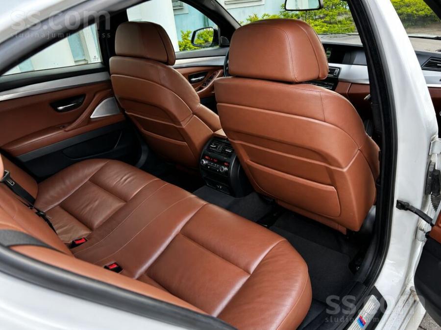 White BMW 550 2012 in Valka, with an engine capacity of 3.00 L and mileage of 367 thousand km for 11900 €, photo 12 on AUTOMOTO.COM.LV