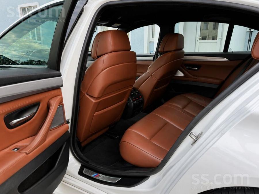 White BMW 550 2012 in Valka, with an engine capacity of 3.00 L and mileage of 367 thousand km for 11900 €, photo 13 on AUTOMOTO.COM.LV