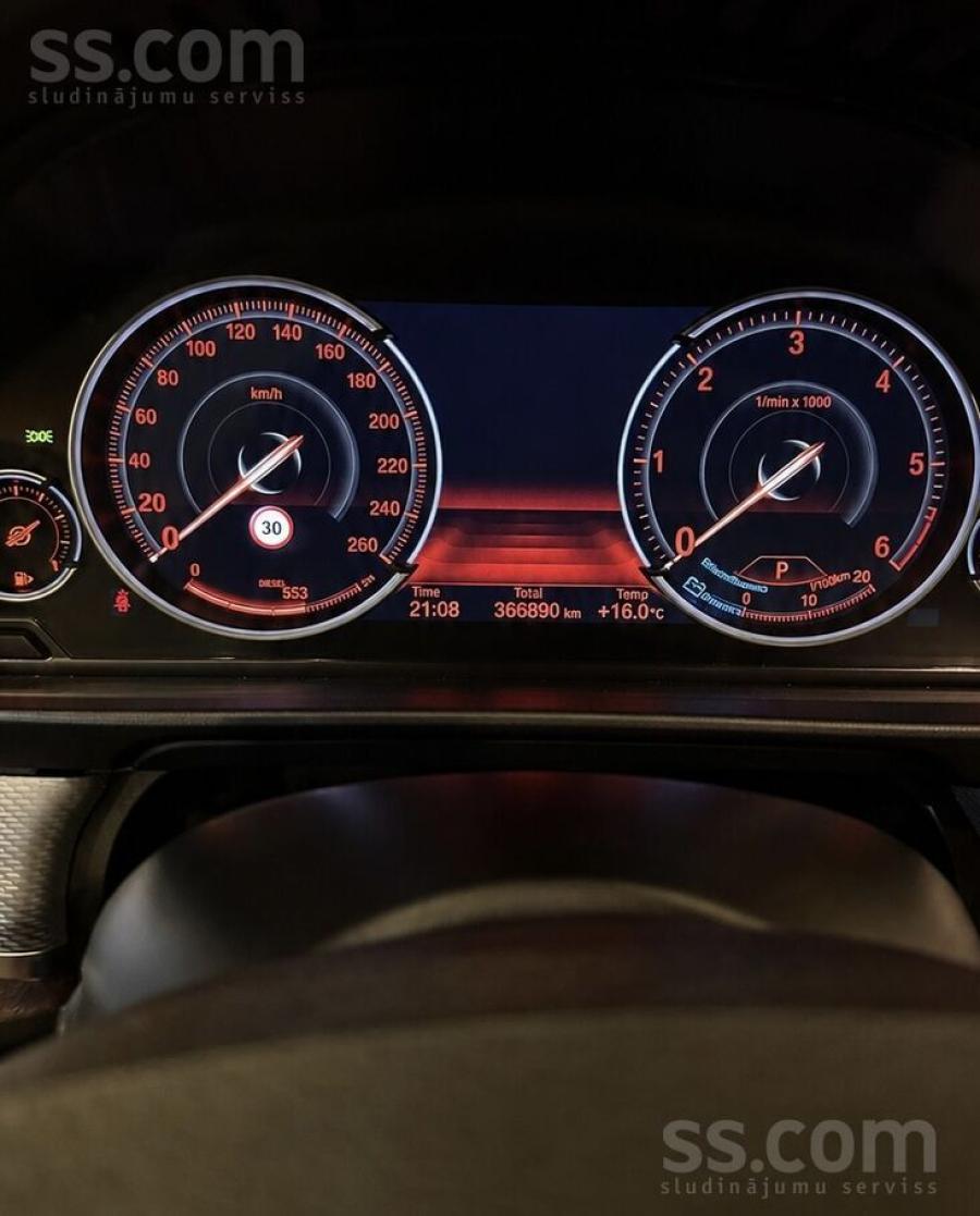 White BMW 550 2012 in Valka, with an engine capacity of 3.00 L and mileage of 367 thousand km for 11900 €, photo 16 on AUTOMOTO.COM.LV