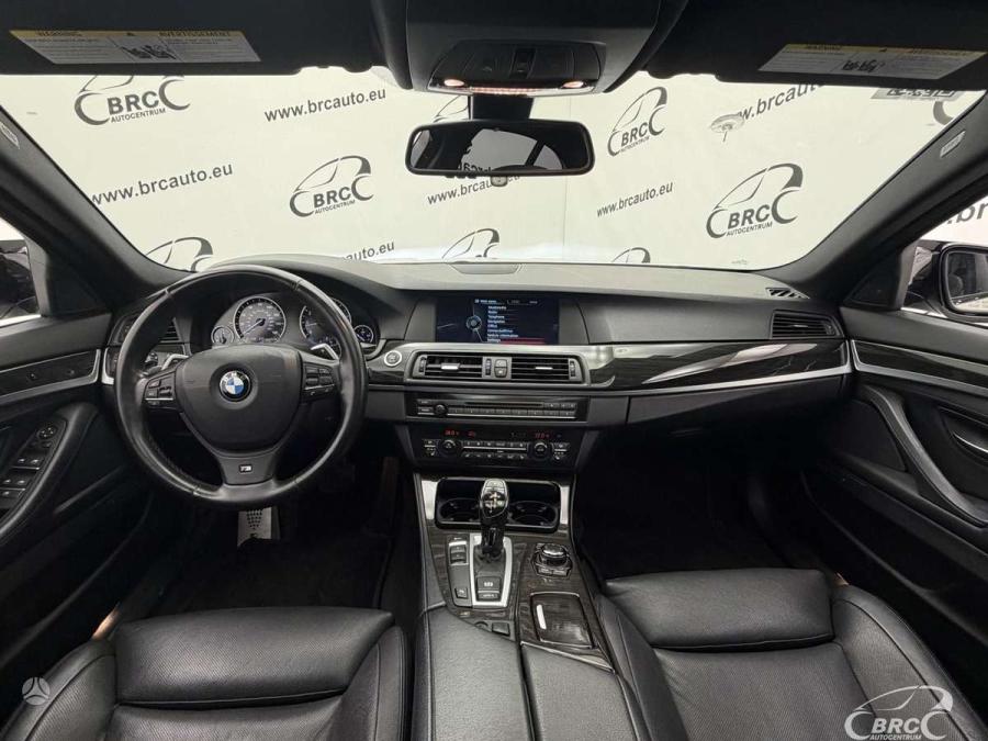 White BMW 550 2013 in Vilnius, with an engine capacity of 4.40 L and mileage of 217 thousand km for 9900 €, photo 4 on AUTOMOTO.COM.LV