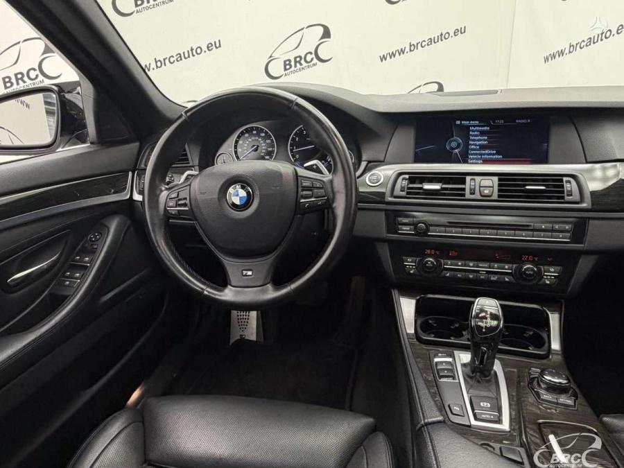 White BMW 550 2013 in Vilnius, with an engine capacity of 4.40 L and mileage of 217 thousand km for 9900 €, photo 15 on AUTOMOTO.COM.LV