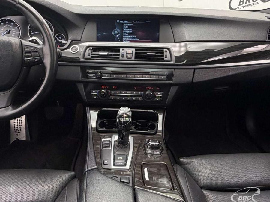 White BMW 550 2013 in Vilnius, with an engine capacity of 4.40 L and mileage of 217 thousand km for 9900 €, photo 16 on AUTOMOTO.COM.LV