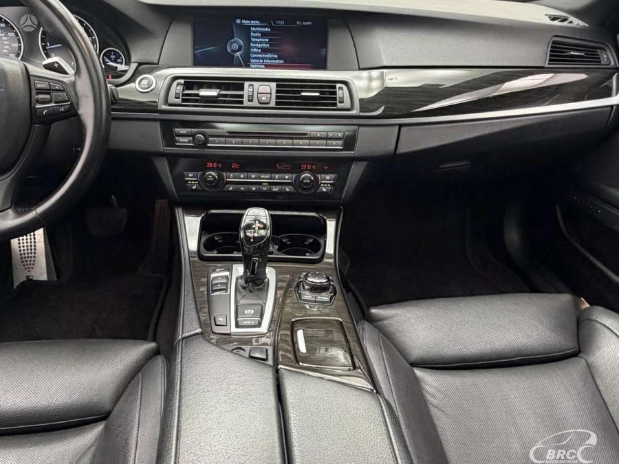 White BMW 550 2013 in Vilnius, with an engine capacity of 4.40 L and mileage of 217 thousand km for 9900 €, photo 20 on AUTOMOTO.COM.LV