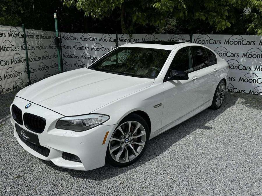 White BMW 550 2013 in Vilnius, with an engine capacity of 4.40 L and mileage of 218 thousand km for 10500 €, photo 4 on AUTOMOTO.COM.LV