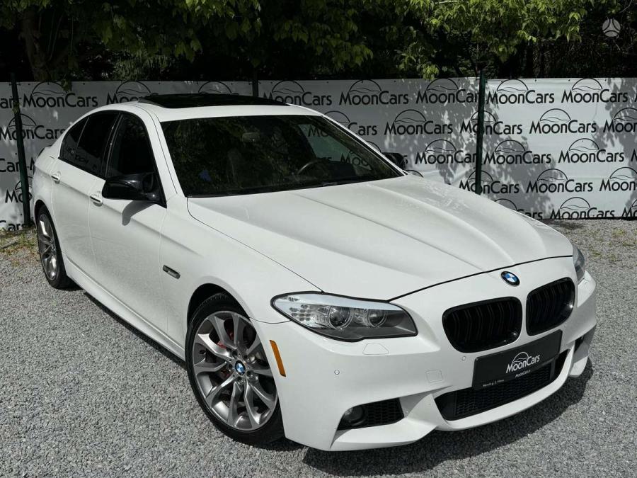 White BMW 550 2013 in Vilnius, with an engine capacity of 4.40 L and mileage of 218 thousand km for 9999 €, photo 1 on AUTOMOTO.COM.LV