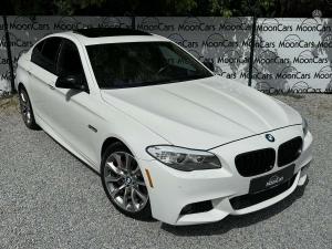 White BMW 550 2013 in Vilnius, with an engine capacity of 4.40 L and mileage of 218 thousand km for 9999 €, photo 3 on AUTOMOTO.COM.LV