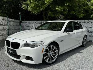 White BMW 550 2013 in Vilnius, with an engine capacity of 4.40 L and mileage of 218 thousand km for 9999 €, photo 4 on AUTOMOTO.COM.LV