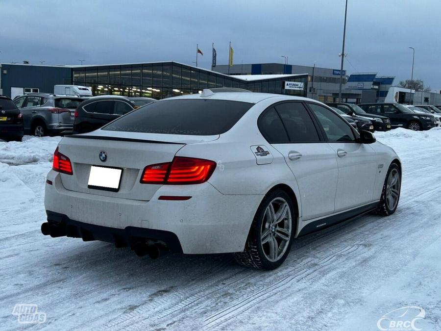 White BMW 550 2014 in Avizieniai, with an engine capacity of 4.40 L and mileage of 175 thousand km for 10900 €, photo 2 on AUTOMOTO.COM.LV