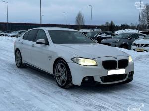 White BMW 550 2014 in Avizieniai, with an engine capacity of 4.40 L and mileage of 175 thousand km for 10900 €, photo 3 on AUTOMOTO.COM.LV