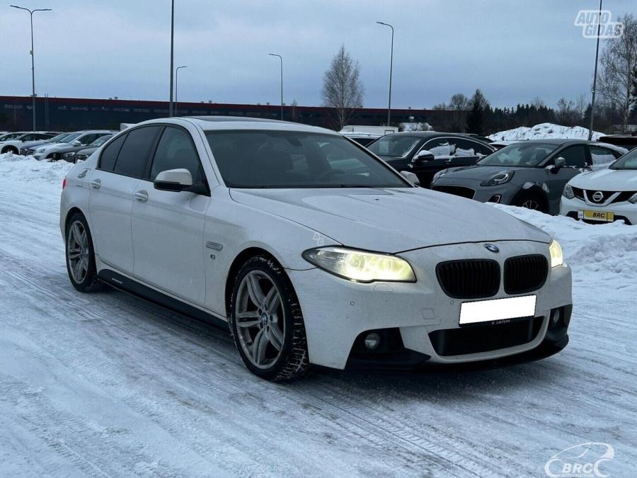White BMW 550 2014 in Avizieniai, with an engine capacity of 4.40 L and mileage of 175 thousand km for 10900 €, photo 3 on AUTOMOTO.COM.LV