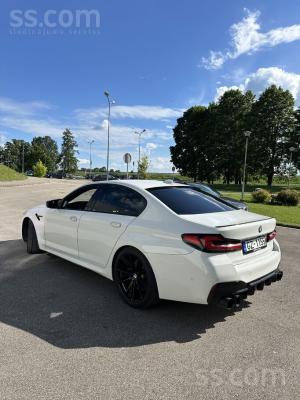 White BMW 550 2018 in Daugavpils, with an engine capacity of 4.40 L and mileage of 142 thousand km for 40000 €, photo 5 on AUTOMOTO.COM.LV