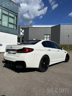 White BMW 550 2018 in Daugavpils, with an engine capacity of 4.40 L and mileage of 142 thousand km for 40000 €, photo 6 on AUTOMOTO.COM.LV