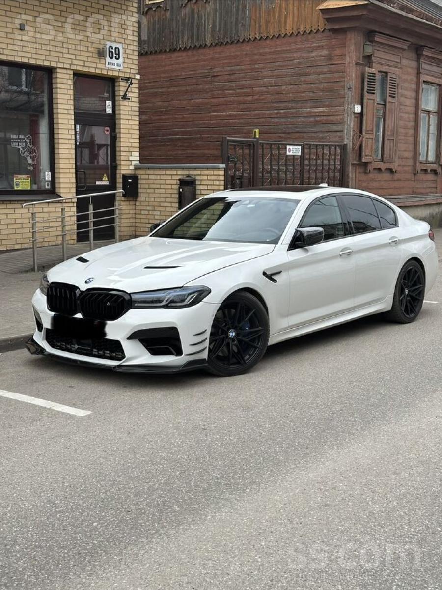 White BMW 550 2018 in Daugavpils, with an engine capacity of 4.40 L and mileage of 155 thousand km for 33500 €, photo 5 on AUTOMOTO.COM.LV