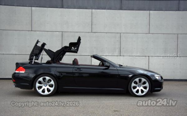 Black BMW 6 Series 2005 in Tartu, with an engine capacity of 4.80 L and mileage of 240 thousand km for 8400 €, photo 1 on AUTOMOTO.COM.LV