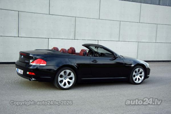 Black BMW 6 Series 2005 in Tartu, with an engine capacity of 4.80 L and mileage of 240 thousand km for 8400 €, photo 2 on AUTOMOTO.COM.LV