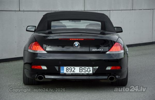 Black BMW 6 Series 2005 in Tartu, with an engine capacity of 4.80 L and mileage of 240 thousand km for 8400 €, photo 3 on AUTOMOTO.COM.LV