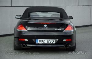 Black BMW 6 Series 2005 in Tartu, with an engine capacity of 4.80 L and mileage of 240 thousand km for 8400 €, photo 4 on AUTOMOTO.COM.LV
