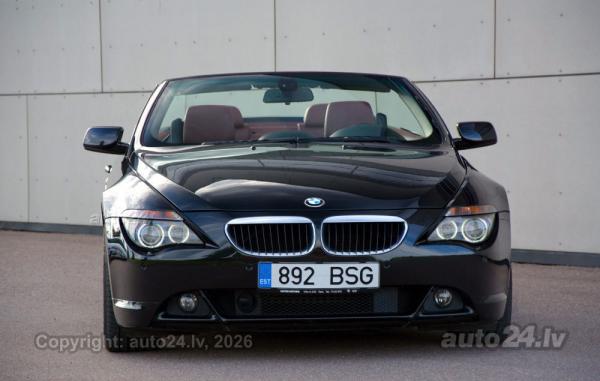 Black BMW 6 Series 2005 in Tartu, with an engine capacity of 4.80 L and mileage of 240 thousand km for 8400 €, photo 4 on AUTOMOTO.COM.LV