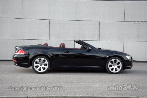 Black BMW 6 Series 2005 in Tartu, with an engine capacity of 4.80 L and mileage of 240 thousand km for 8400 €, photo 6 on AUTOMOTO.COM.LV