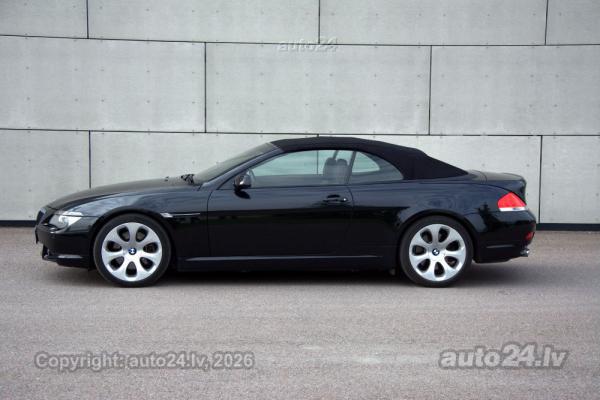 Black BMW 6 Series 2005 in Tartu, with an engine capacity of 4.80 L and mileage of 240 thousand km for 8400 €, photo 7 on AUTOMOTO.COM.LV