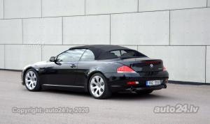 Black BMW 6 Series 2005 in Tartu, with an engine capacity of 4.80 L and mileage of 240 thousand km for 8400 €, photo 9 on AUTOMOTO.COM.LV