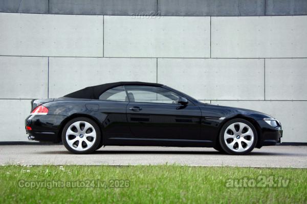 Black BMW 6 Series 2005 in Tartu, with an engine capacity of 4.80 L and mileage of 240 thousand km for 8400 €, photo 9 on AUTOMOTO.COM.LV