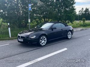 Black BMW 6 Series 2005 in Tartu, with an engine capacity of 4.80 L and mileage of 240 thousand km for 8400 €, photo 17 on AUTOMOTO.COM.LV