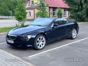 Black BMW 6 Series 2005 in Tartu, with an engine capacity of 4.80 L and mileage of 240 thousand km for 8400 €, photo 21 on AUTOMOTO.COM.LV