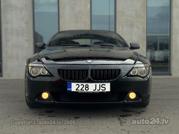 Black BMW 6 Series 2005 in Narva, with an engine capacity of 4.40 L and mileage of 188 thousand km for 9999 €, photo 1 on AUTOMOTO.COM.LV