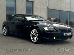 Black BMW 6 Series 2005 in Narva, with an engine capacity of 4.40 L and mileage of 188 thousand km for 9999 €, photo 3 on AUTOMOTO.COM.LV