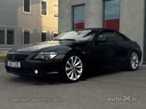 Black BMW 6 Series 2005 in Narva, with an engine capacity of 4.40 L and mileage of 188 thousand km for 9999 €, photo 4 on AUTOMOTO.COM.LV