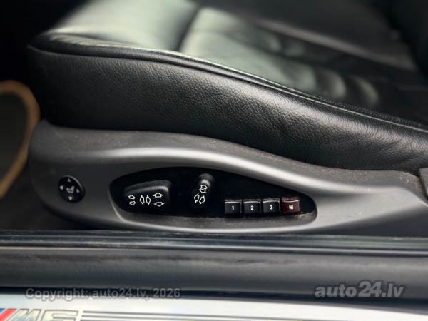 Black BMW 6 Series 2005 in Narva, with an engine capacity of 4.40 L and mileage of 188 thousand km for 9999 €, photo 9 on AUTOMOTO.COM.LV