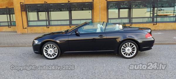 Black BMW 6 Series 2007 in Tallinn, with an engine capacity of 4.80 L and mileage of 215 thousand km for 12500 €, photo 2 on AUTOMOTO.COM.LV