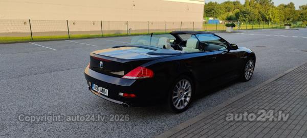 Black BMW 6 Series 2007 in Tallinn, with an engine capacity of 4.80 L and mileage of 215 thousand km for 12500 €, photo 4 on AUTOMOTO.COM.LV