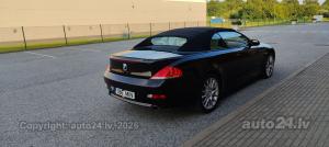 Black BMW 6 Series 2007 in Tallinn, with an engine capacity of 4.80 L and mileage of 215 thousand km for 12500 €, photo 8 on AUTOMOTO.COM.LV