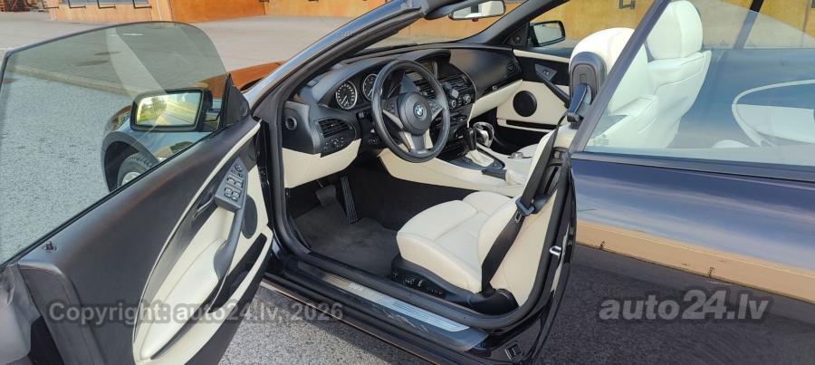 Black BMW 6 Series 2007 in Tallinn, with an engine capacity of 4.80 L and mileage of 215 thousand km for 12500 €, photo 9 on AUTOMOTO.COM.LV