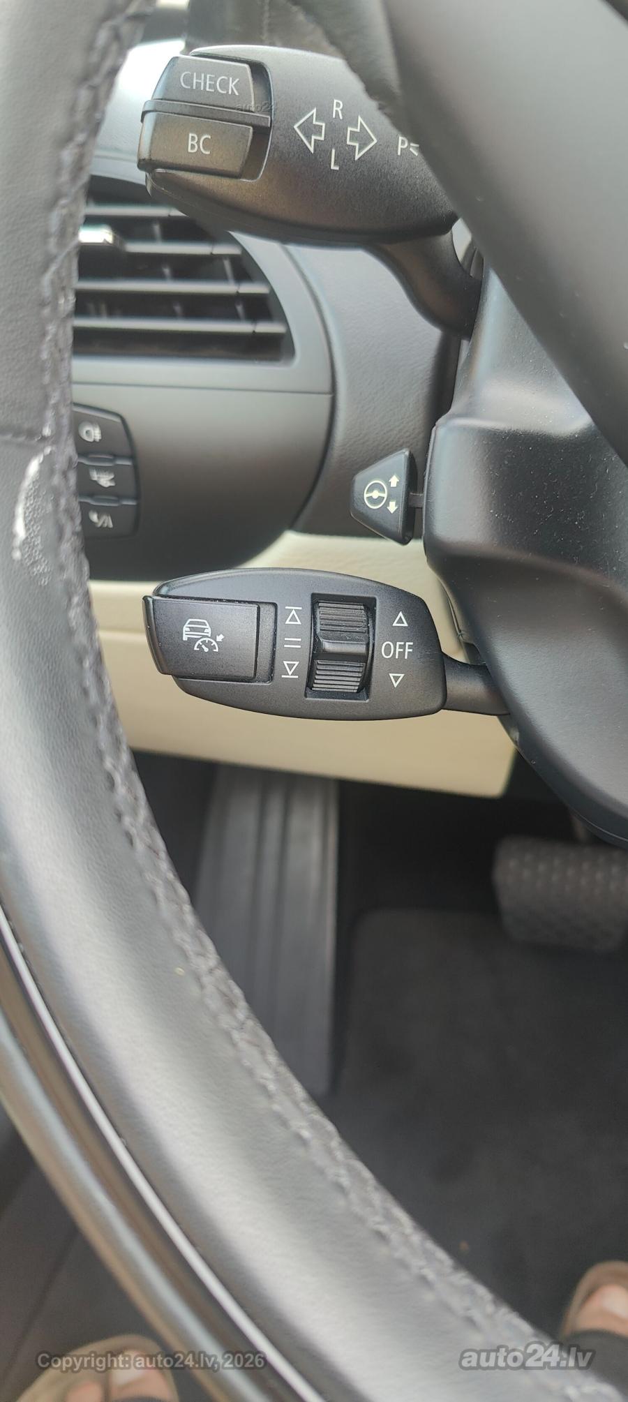 Black BMW 6 Series 2007 in Tallinn, with an engine capacity of 4.80 L and mileage of 215 thousand km for 12500 €, photo 17 on AUTOMOTO.COM.LV