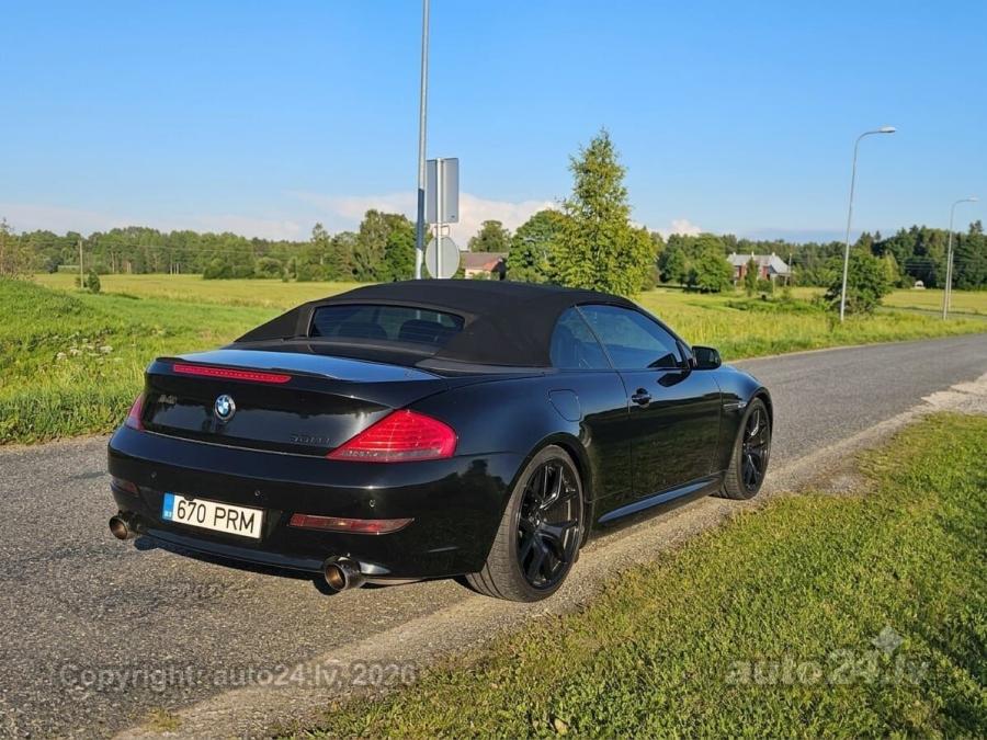 Черный БМВ 6 Серия 2008 в Таллин, объемом двигателя 4.80 л и пробегом 113 тыс. км за 14900 €, фото 5 на AUTOMOTO.COM.LV