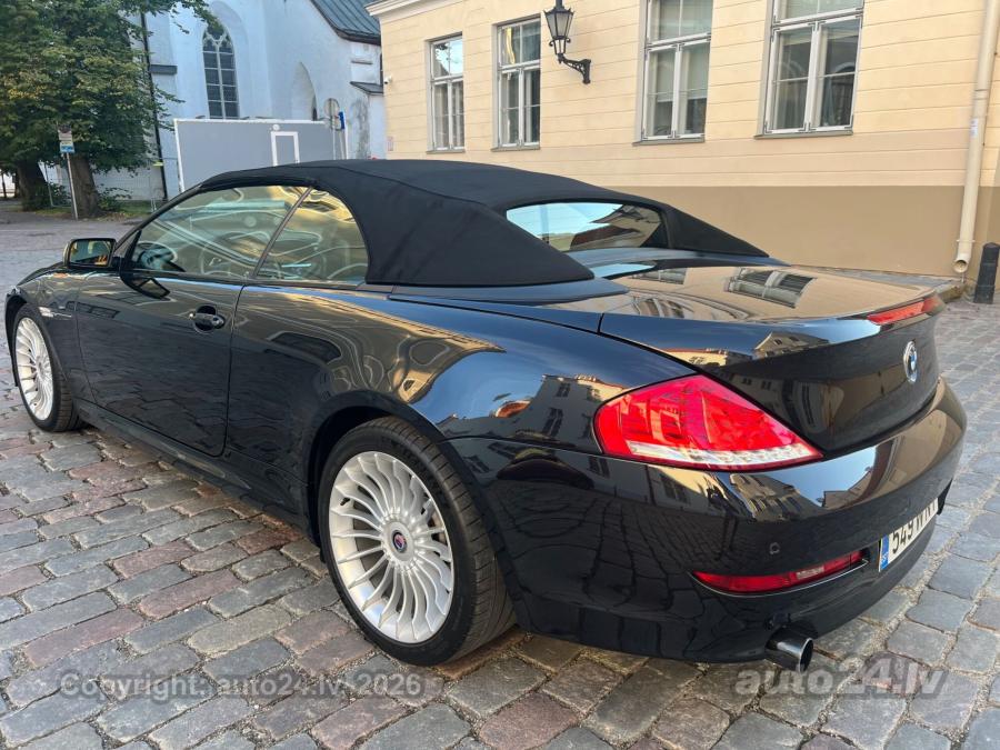 Black BMW 6 Series 2008 in Tallinn, with an engine capacity of 3.00 L and mileage of 288 thousand km for 14990 €, photo 8 on AUTOMOTO.COM.LV