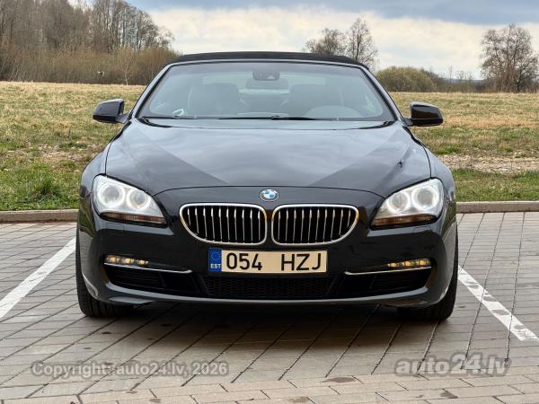 Black BMW 6 Series 2012 in Tartu, with an engine capacity of 3.00 L and mileage of 217 thousand km for 22900 €, photo 5 on AUTOMOTO.COM.LV