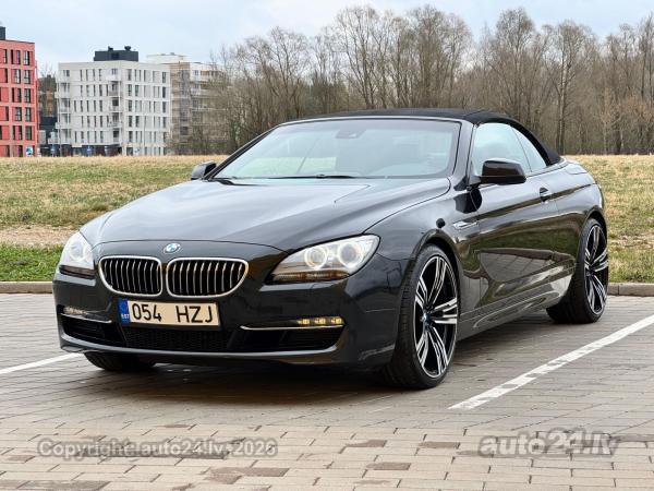 Black BMW 6 Series 2012 in Tartu, with an engine capacity of 3.00 L and mileage of 217 thousand km for 22900 €, photo 6 on AUTOMOTO.COM.LV